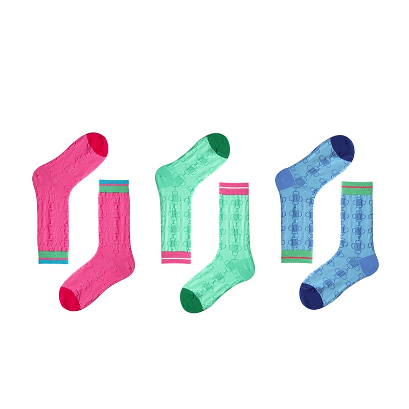 Cloud & Starry Scrolls Socks Set | Exclusive Deals at TheSockWave