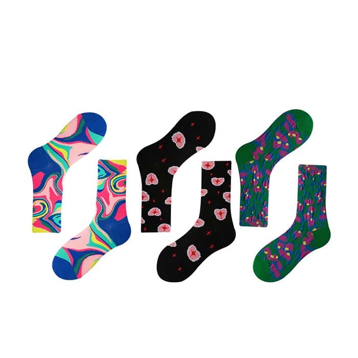 Vibrant Fantasyland Socks Set | TheSockWave