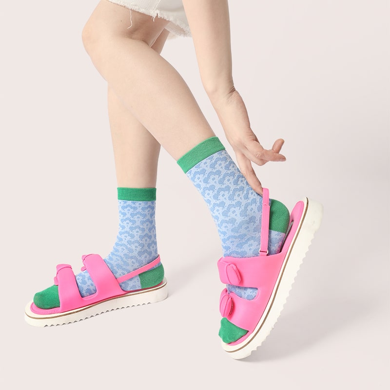 Azure Flight Socks | TheSockWave
