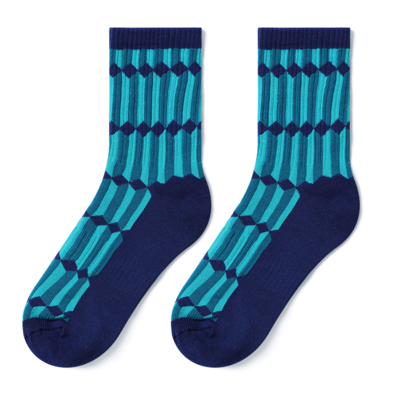 Blue Tide Sock | TheSockWave