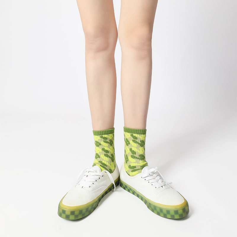 Green Vibrant Sock | TheSockWave