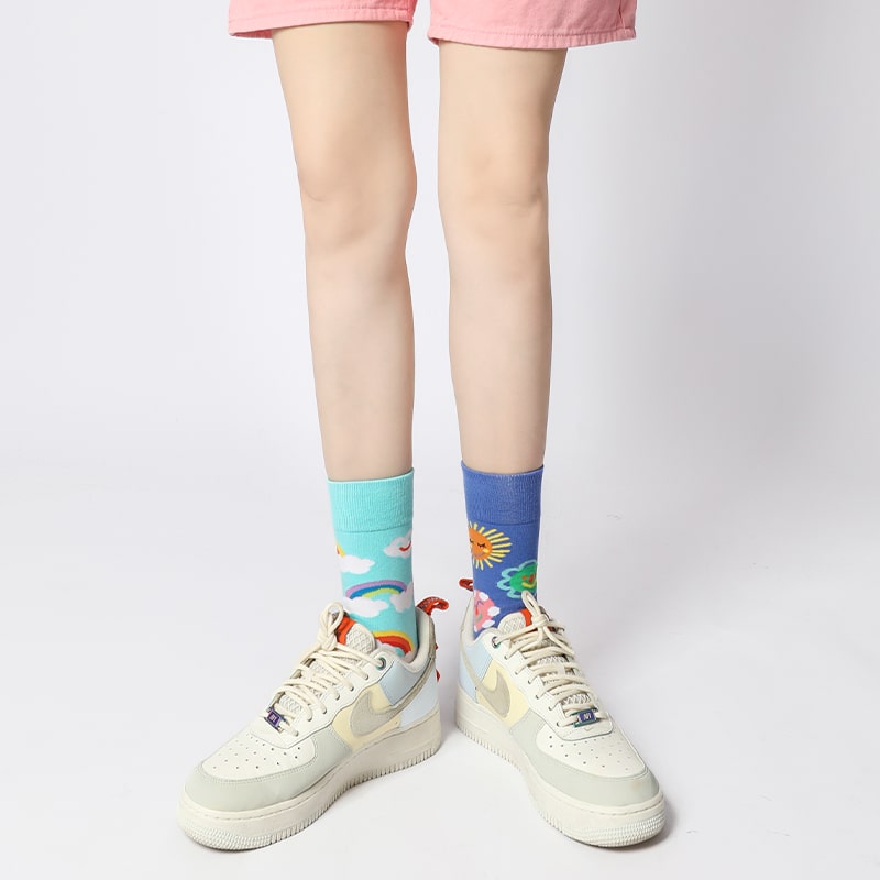 Happy Sky Socks | TheSockWave