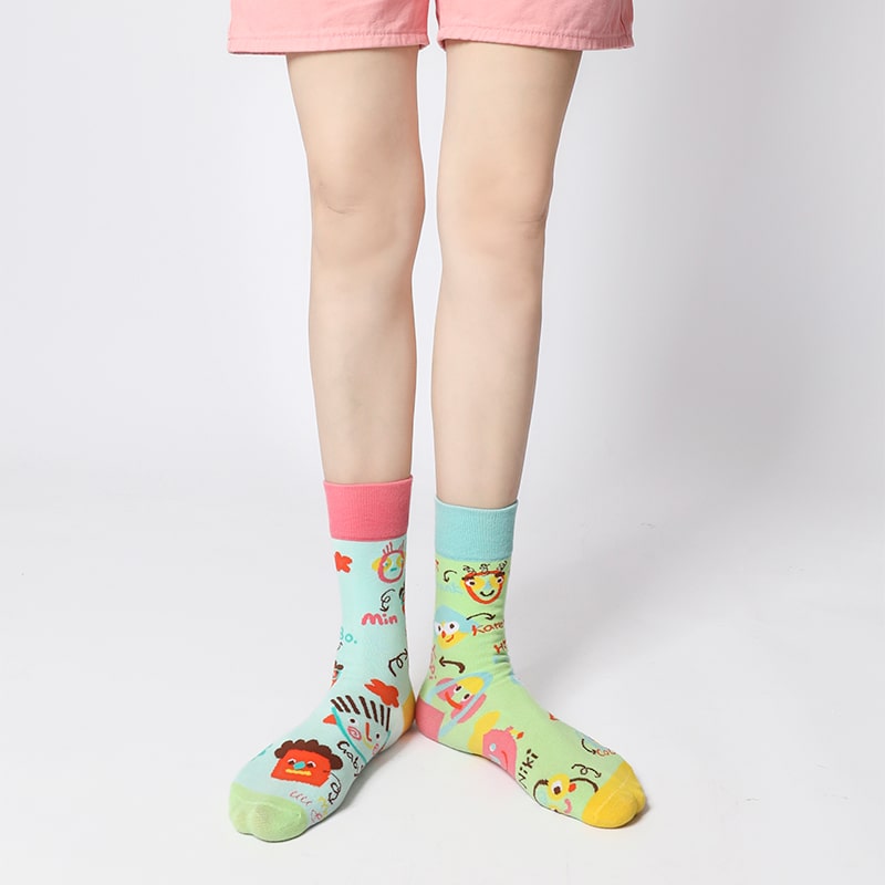 Linear Characters Socks | TheSockWave