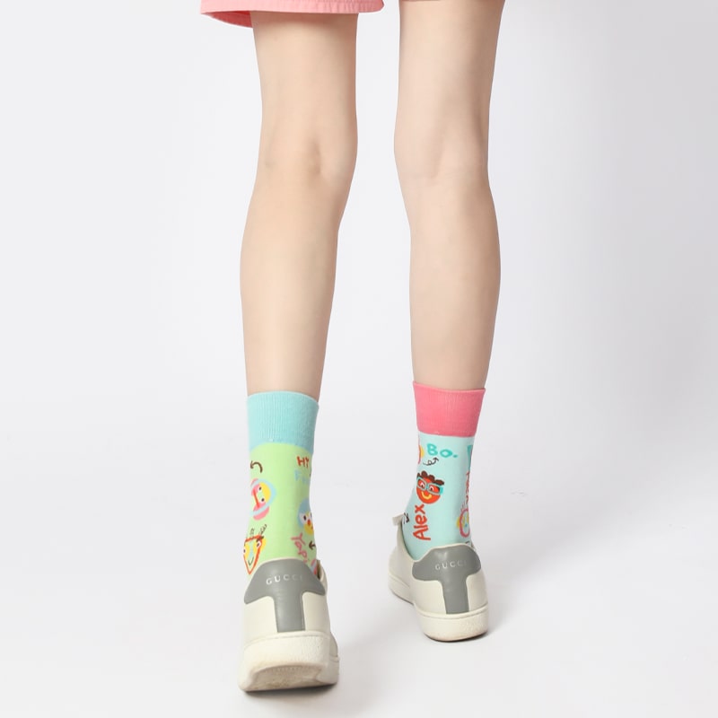 Linear Characters Socks | TheSockWave