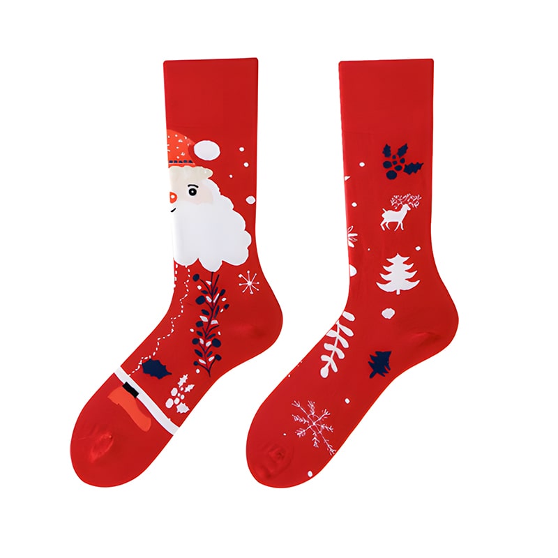 Childrens Merry Christmas Sock | Red Christmas Socks | TheSockWave