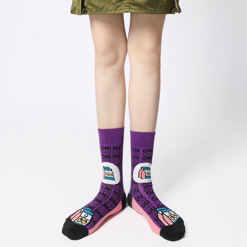 Milk Box Sock | TheSockWave