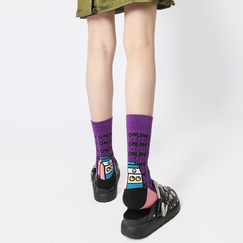 Milk Box Sock | TheSockWave