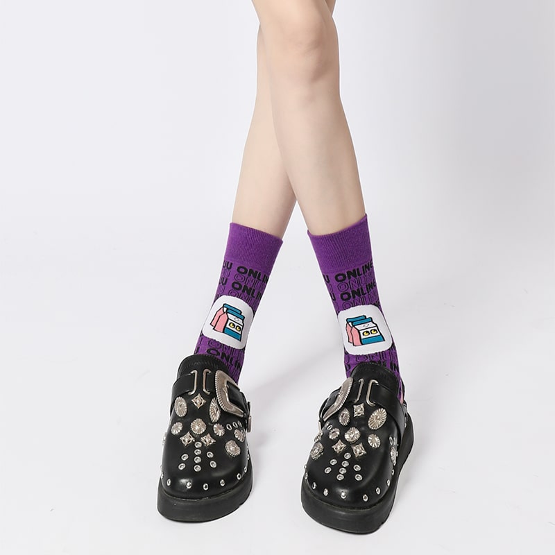 Milk Box Sock | TheSockWave