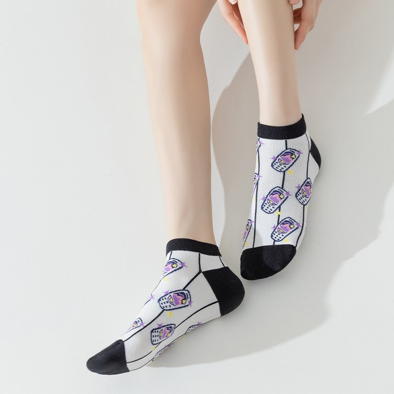 Phone Socks | Monochrome Mobile Socks | TheSockWave