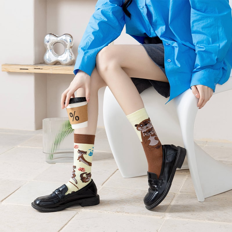 Otters Playground Socks | TheSockWave