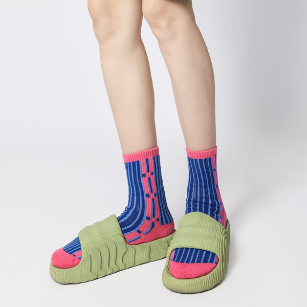 Pink-Blue Mix Socks | TheSockWave