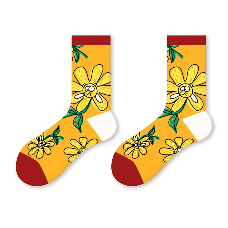 Sunflower Socks | TheSockWave