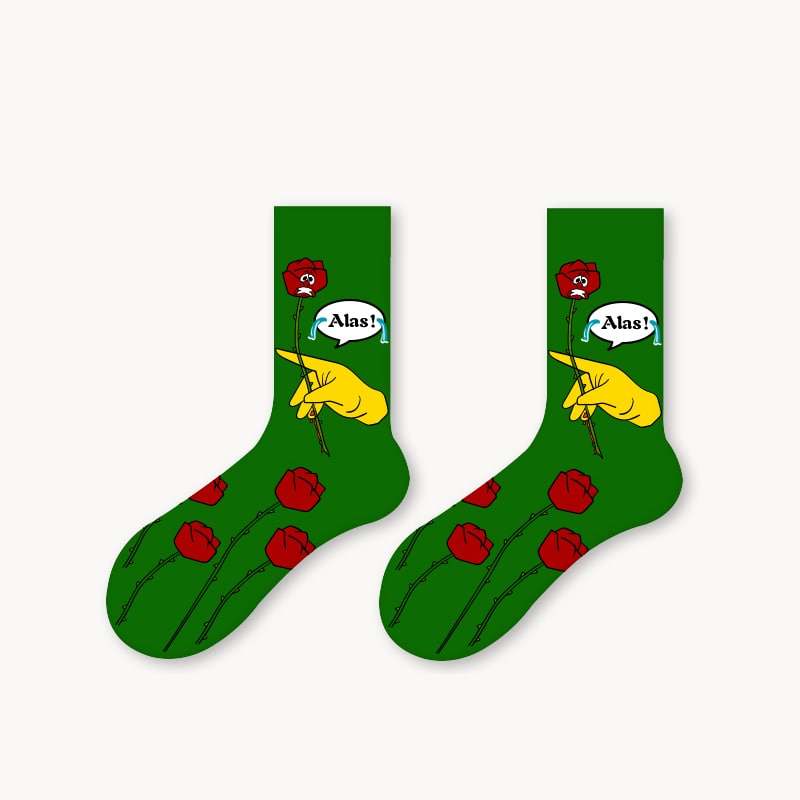 Rose Socks | TheSockWave